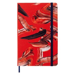 moleskine limited edition notebook year of the tiger, large, ruled, graphic 1, hard cover (5 x 8.25)