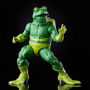 Spider-Man Hasbro Marvel Legends Series Marvel’s Frog-Man 6-inch Collectible Action Figure Toy for Kids Age 4 and Up