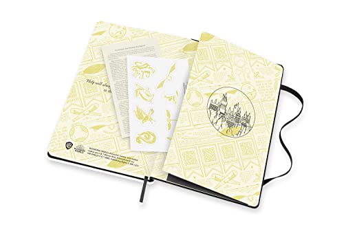 Moleskine Limited Edition Harry Potter 18 Month 2021-2022 Weekly Planner, Hard Cover, Large (5" x 8.25"), Black