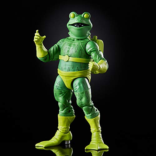 Spider-Man Hasbro Marvel Legends Series Marvel’s Frog-Man 6-inch Collectible Action Figure Toy for Kids Age 4 and Up