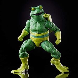 Spider-Man Hasbro Marvel Legends Series Marvel’s Frog-Man 6-inch Collectible Action Figure Toy for Kids Age 4 and Up