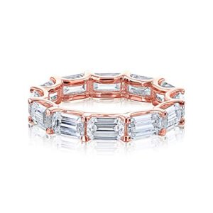 Kobelli East-West Moissanite Eternity Ring - white-gold / 5.5