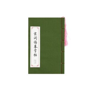 izeo chinese calligraphy paper book handwriting practice tracing copybook pen handwriting exercise(song ci)