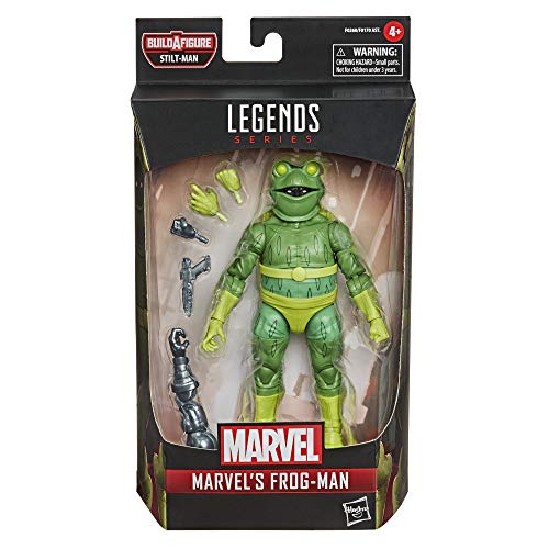 Spider-Man Hasbro Marvel Legends Series Marvel’s Frog-Man 6-inch Collectible Action Figure Toy for Kids Age 4 and Up