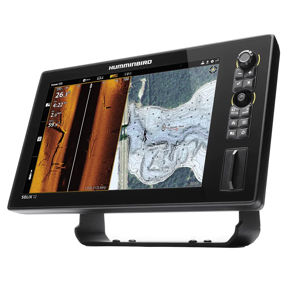 Humminbird 411550-1CHO SOLIX 12 Chirp MEGA SI+ G3 CHO (Control Head Only) Fish Finder