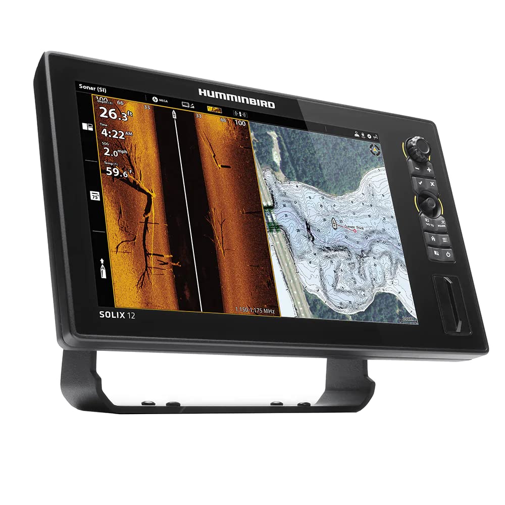 Humminbird 411550-1CHO SOLIX 12 Chirp MEGA SI+ G3 CHO (Control Head Only) Fish Finder