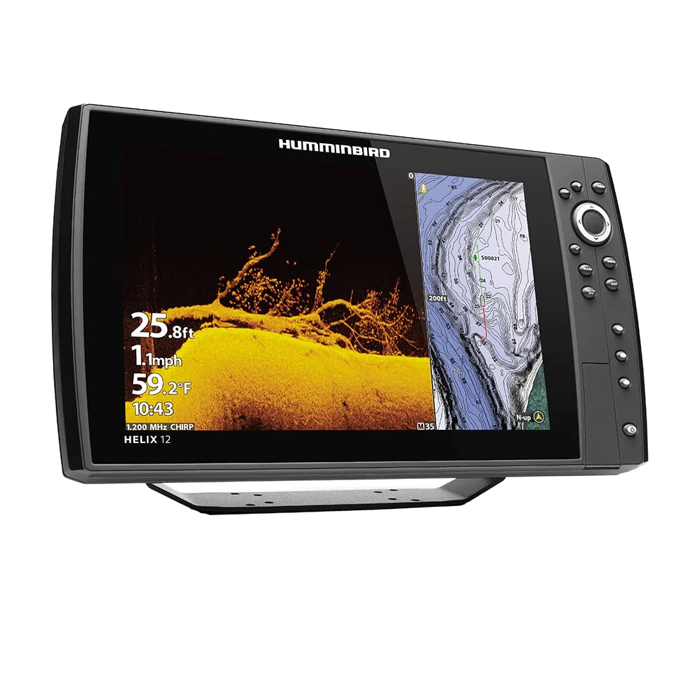 Humminbird 411440-1CHO Helix 12 Chirp MEGA DI+ GPS G4N CHO