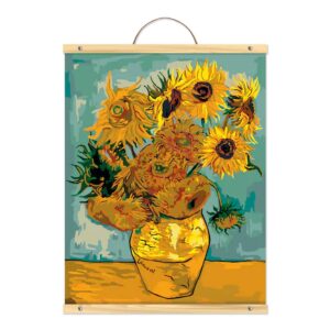 paint van gogh vase paint-by-number kit by artist's loft necessities