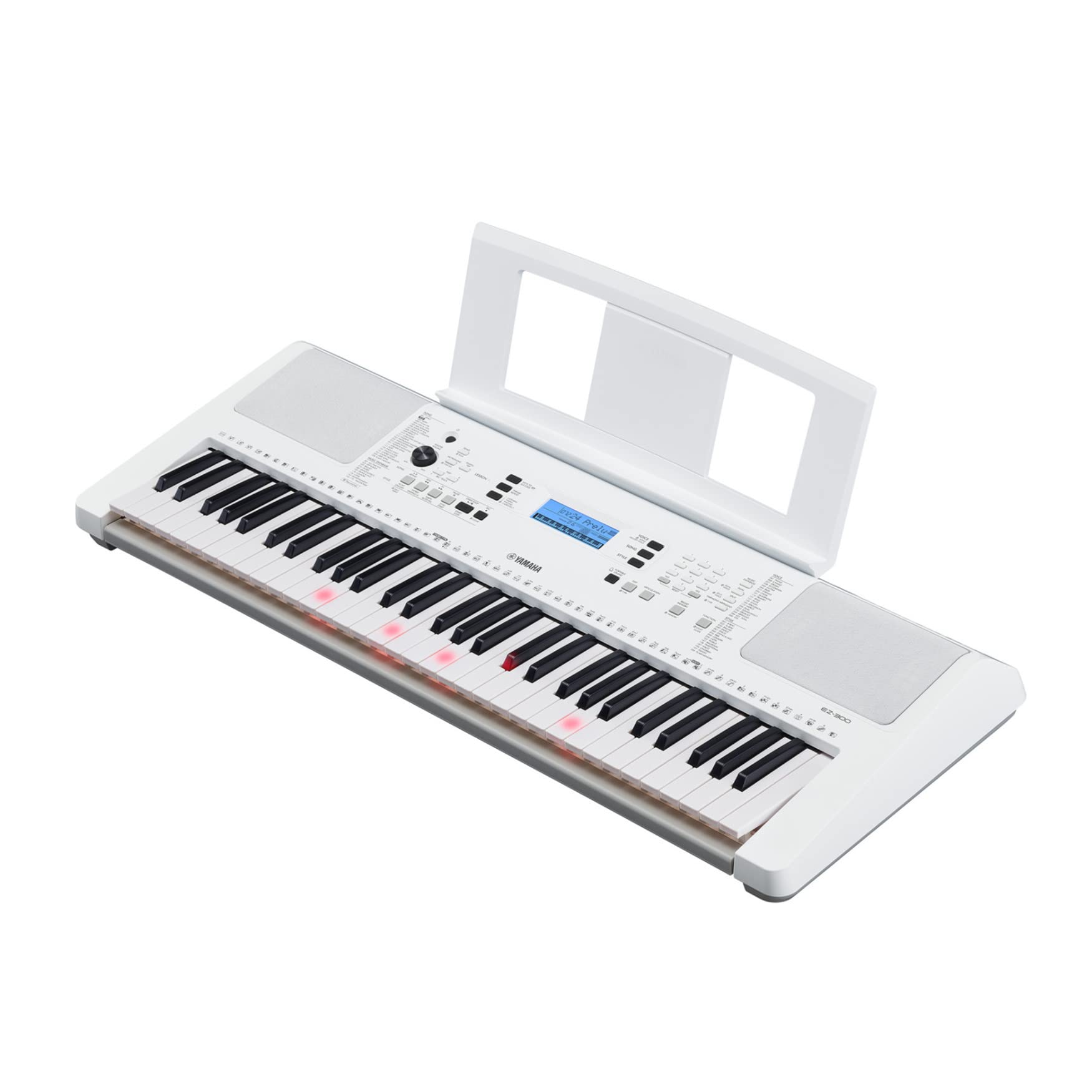 Yamaha EZ300 61-Key Portable Keyboard with Lighted Keys (Power Adapter sold separately)