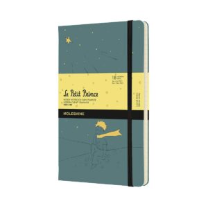 Moleskine Limited Edition Le Petit Prince 18 Month 2021-2022 Weekly Planner, Hard Cover, Large (5" x 8.25"), Roses