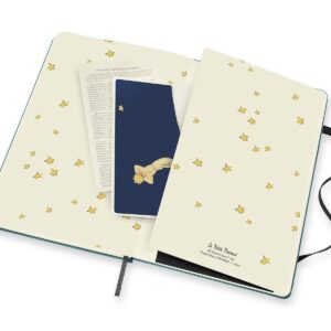 Moleskine Limited Edition Le Petit Prince 18 Month 2021-2022 Weekly Planner, Hard Cover, Large (5" x 8.25"), Roses