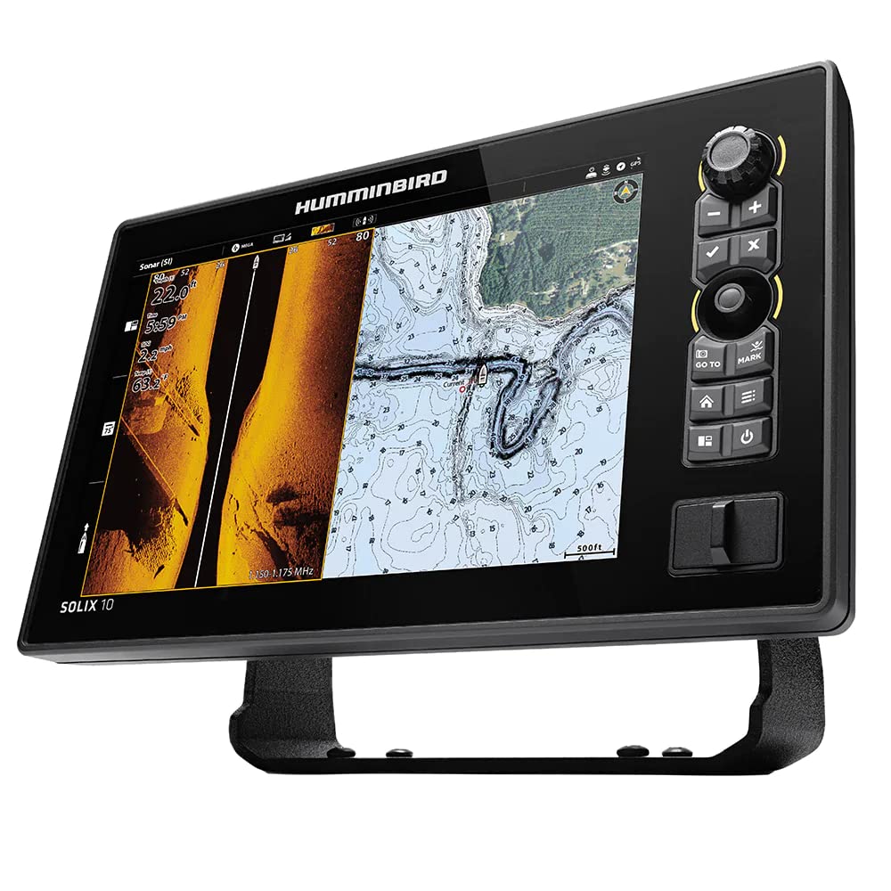 Humminbird 411530-1CHO SOLIX 10 Chirp MEGA SI+ G3 CHO (Control Head Only) Fish Finder