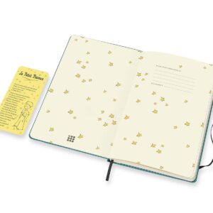 Moleskine Limited Edition Le Petit Prince 18 Month 2021-2022 Weekly Planner, Hard Cover, Large (5" x 8.25"), Roses