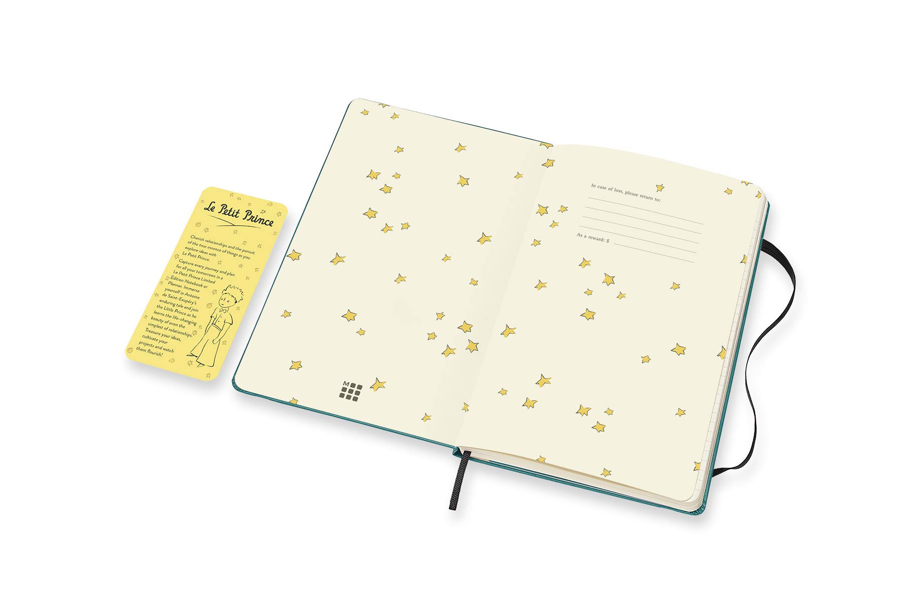 Moleskine Limited Edition Le Petit Prince 18 Month 2021-2022 Weekly Planner, Hard Cover, Large (5" x 8.25"), Roses