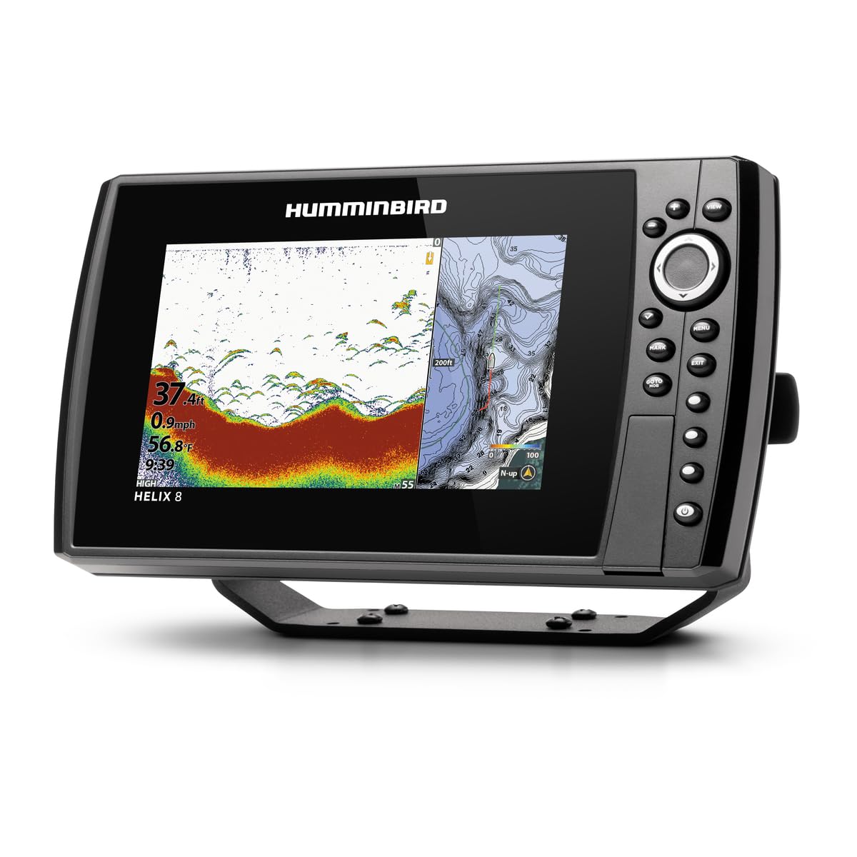 Humminbird 411350-1 Helix 8 Chirp MEGA SI+ GPS G4N Fish Finder