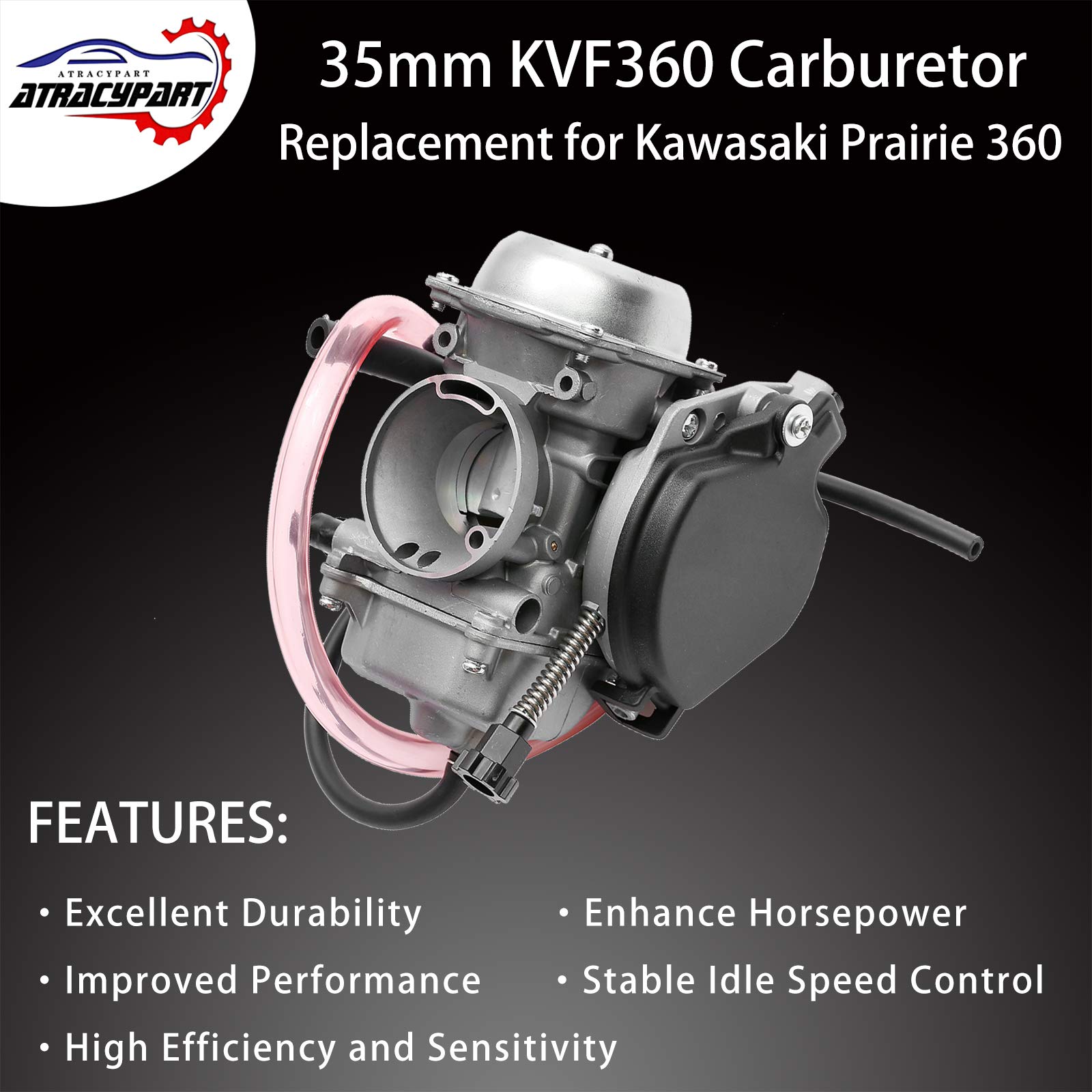 Carburetor for 2003-2007 Kawasaki Prairie 360 KVF360 KVF360A KVF360B KVF360C 35mm Carb Replace# 15003-1686