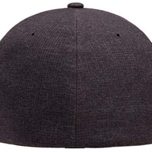 Flexfit Men's one_size Delta Seamless Carbon Cap 2-Tone, Melange Blue/Melange Charcoal, Small-Medium