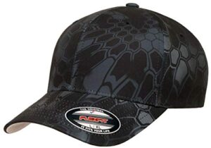 flexfit men's one_size trucker cap, black, alpha