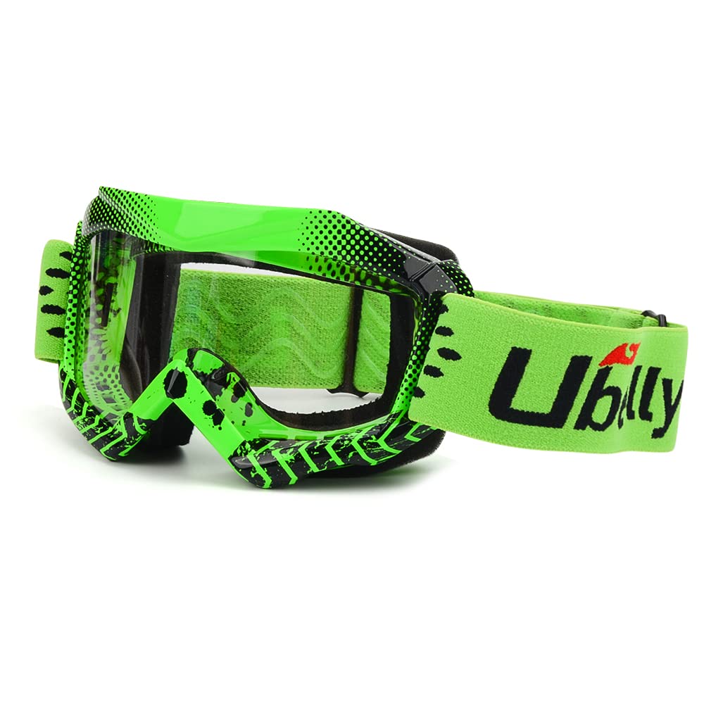 Ubelly Kids Teens Youth ATV Motorcycle Riding Ski Snowboard Motocross Dirtbike Goggles