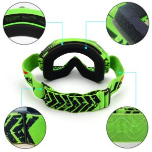 Ubelly Kids Teens Youth ATV Motorcycle Riding Ski Snowboard Motocross Dirtbike Goggles