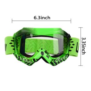 Ubelly Kids Teens Youth ATV Motorcycle Riding Ski Snowboard Motocross Dirtbike Goggles