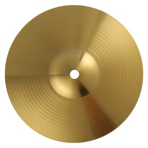 hi hat cymbals crash/ride cymbal brass sturdy hi-hat cymbal for drum players percussion drum, 8 inches