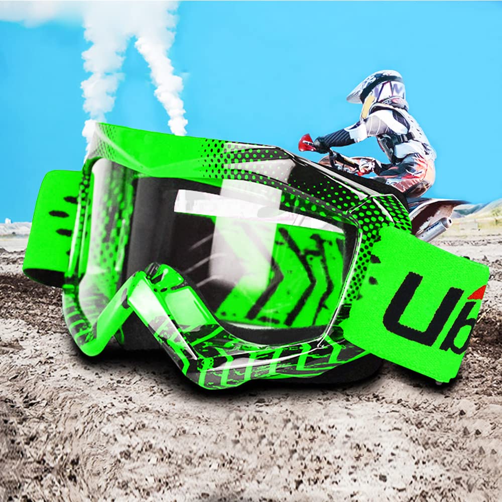 Ubelly Kids Teens Youth ATV Motorcycle Riding Ski Snowboard Motocross Dirtbike Goggles