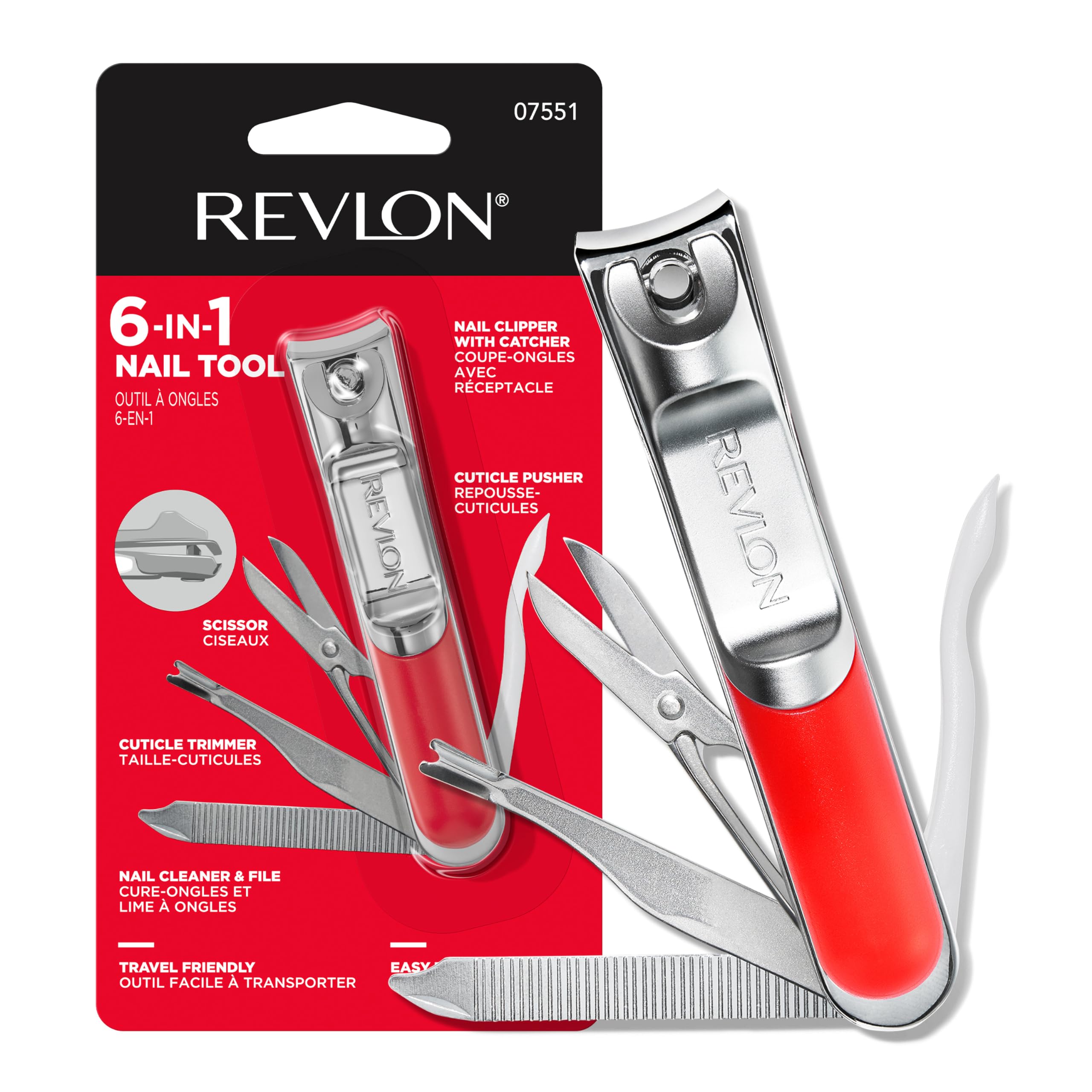 Revlon 6-in-1 Nail Tool, 1 count