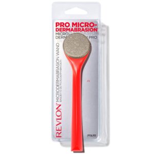 revlon microdermabrasion wand, gently exfoliate skin with real diamond grit, 1 count