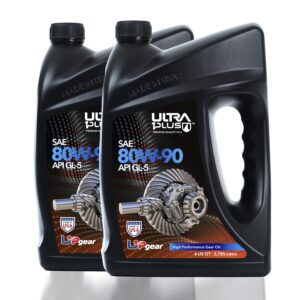 ultra1plus sae 80w-90 conventional gear oil api gl-5 (2 gallon - 8 qts)