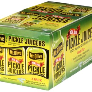 Mt. Olive Pickle Juicers Kosher Dill Pickle Brine, 2 Ounce Bottle, 18 Count