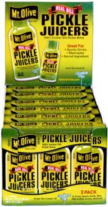 mt. olive pickle juicers kosher dill pickle brine, 2 ounce bottle, 18 count