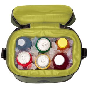 Skog Å Kust ChillSåk Airtight & Leakproof Soft Cooler Bags | Flip 6 Can Olive Green