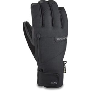 dakine men's titan gore-tex ski and snowboard short gloves, black, x-large