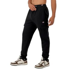 Champion Men's Cargo Joggers, Powerblend, Fleece Midweight Men's Joggers (Reg. or Big & Tall)