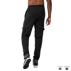 Champion Men's Cargo Joggers, Powerblend, Fleece Midweight Men's Joggers (Reg. or Big & Tall)