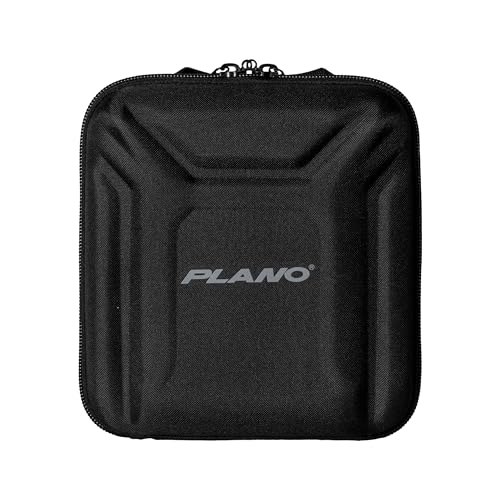 Plano Stealth Pistol Case, Lightweight Gun Carrying Case for Pistols, Lockable Dual Zipper Pulls with EVA Construction and Protective Foam