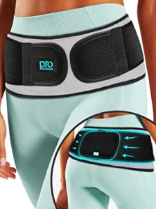 si belt - sacroiliac belt for women and men - si joint hip belt for sciatica, pelvis, lower back pain relief - lumbar and hip support brace - trochanter belt with extra compression hip pain relief