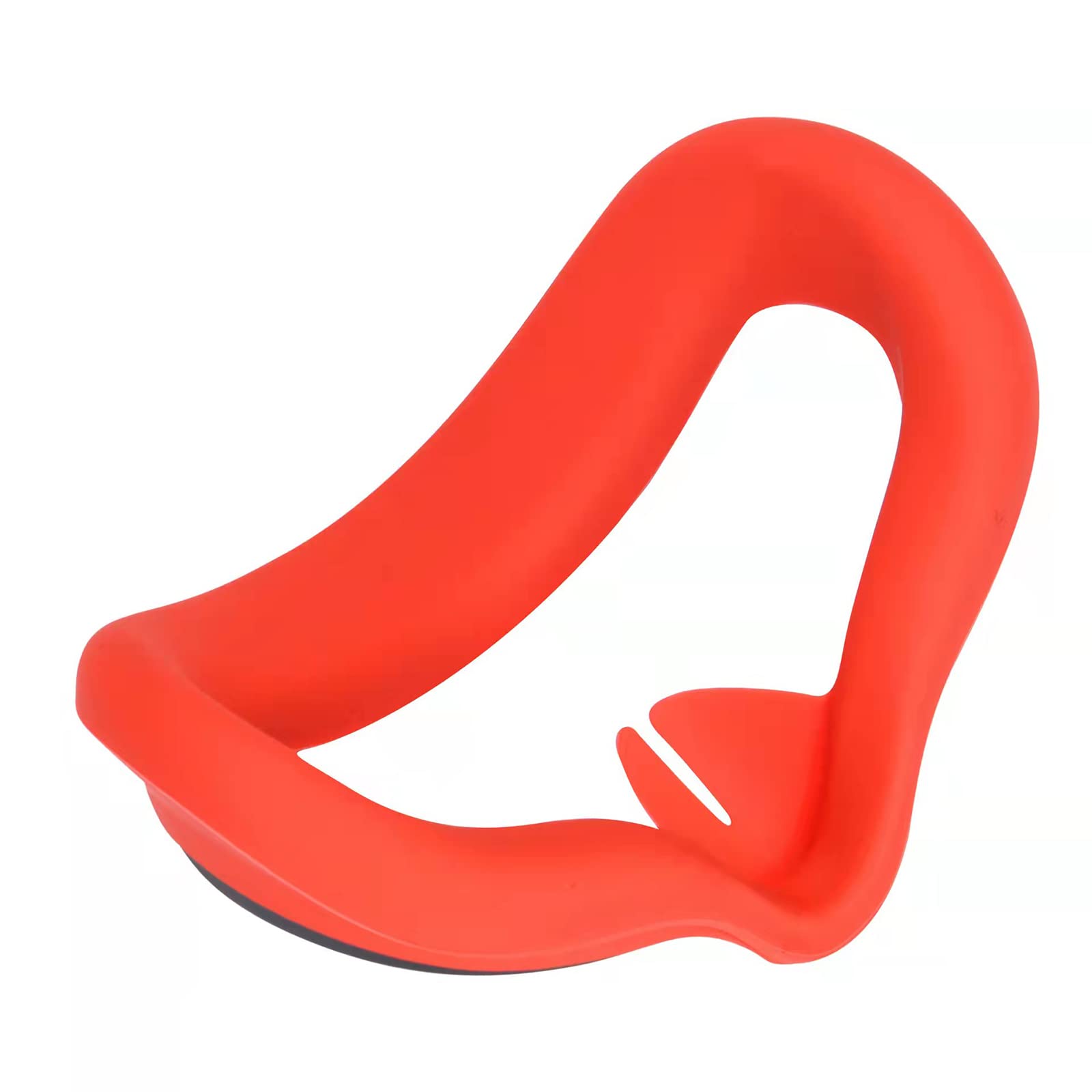 Silicone Cover Eye Pad for Oculu Quet 2 face Cushion Cover Sweatproof Lightproof VR Accessories (Red)