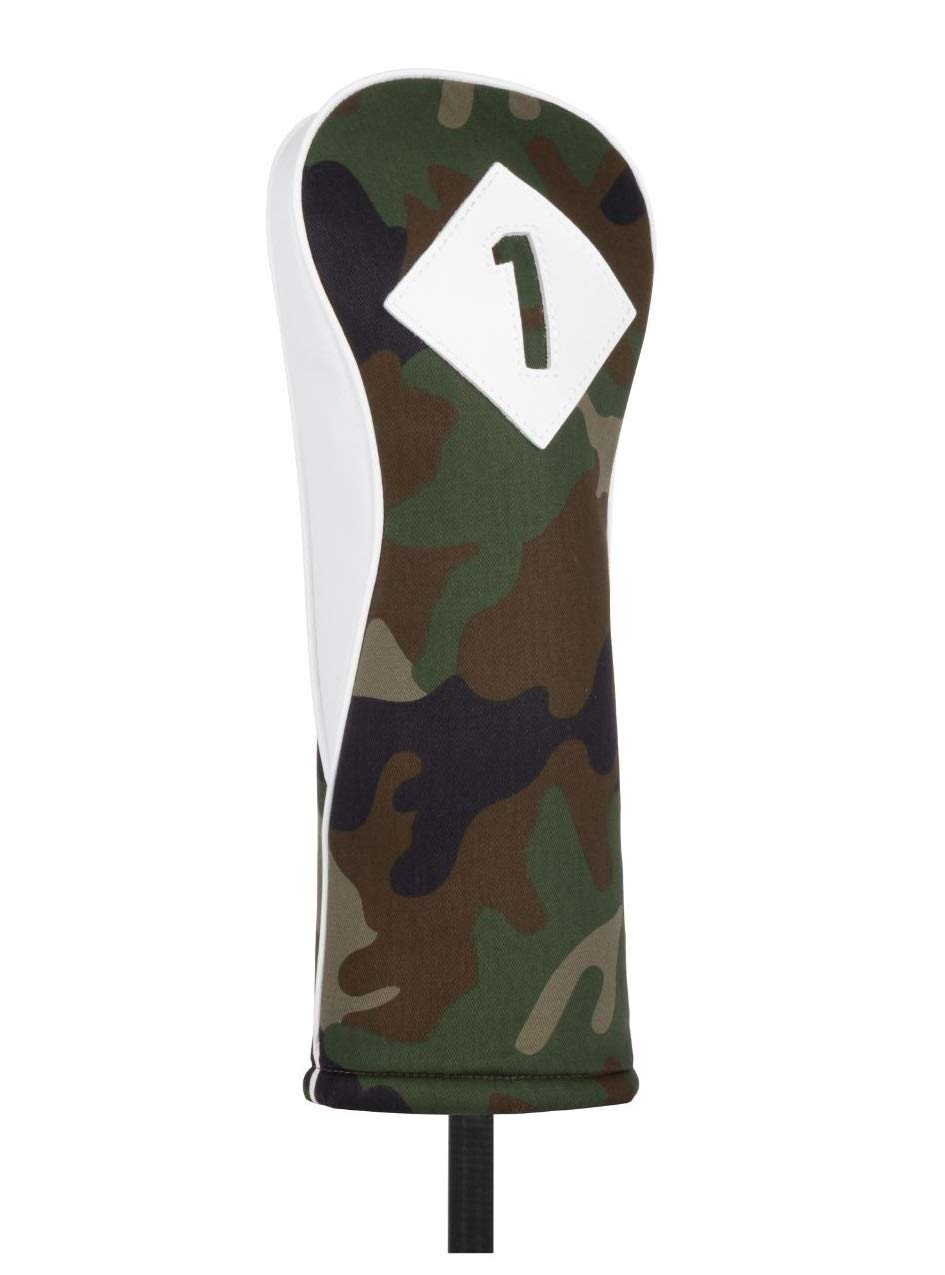 Titleist Golf- Woodland Leather & Cotton Twill Driver Headcover Camo Collection