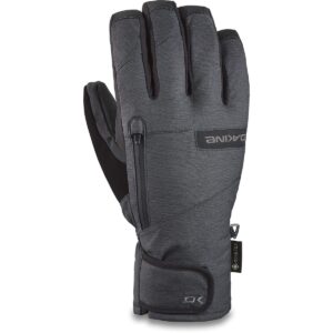 dakine men's titan gore-tex ski and snowboard short gloves, carbon, small