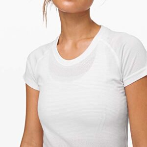 lululemon Swiftly Tech Short Sleeve Crew (White, 4)