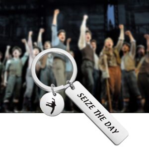 ENSIANTH Seize The Day Musical Theatre Keychain Newsies Gift Broadway Musical Gift (Keychain)