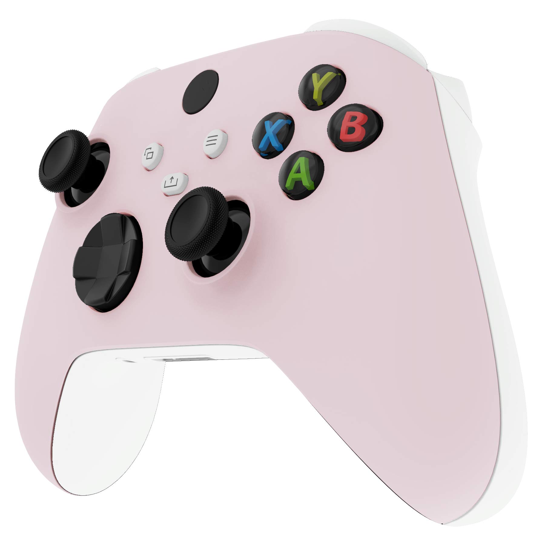 eXtremeRate Replacement Shell for Xbox Series X & S Controller - Personalized Upgrade - Cherry Blossoms Pink Custom Case Faceplate Cover for Xbox Core Wireless Controller [Controller NOT Included]