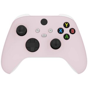 extremerate replacement shell for xbox series x & s controller - personalized upgrade - cherry blossoms pink custom case faceplate cover for xbox core wireless controller [controller not included]