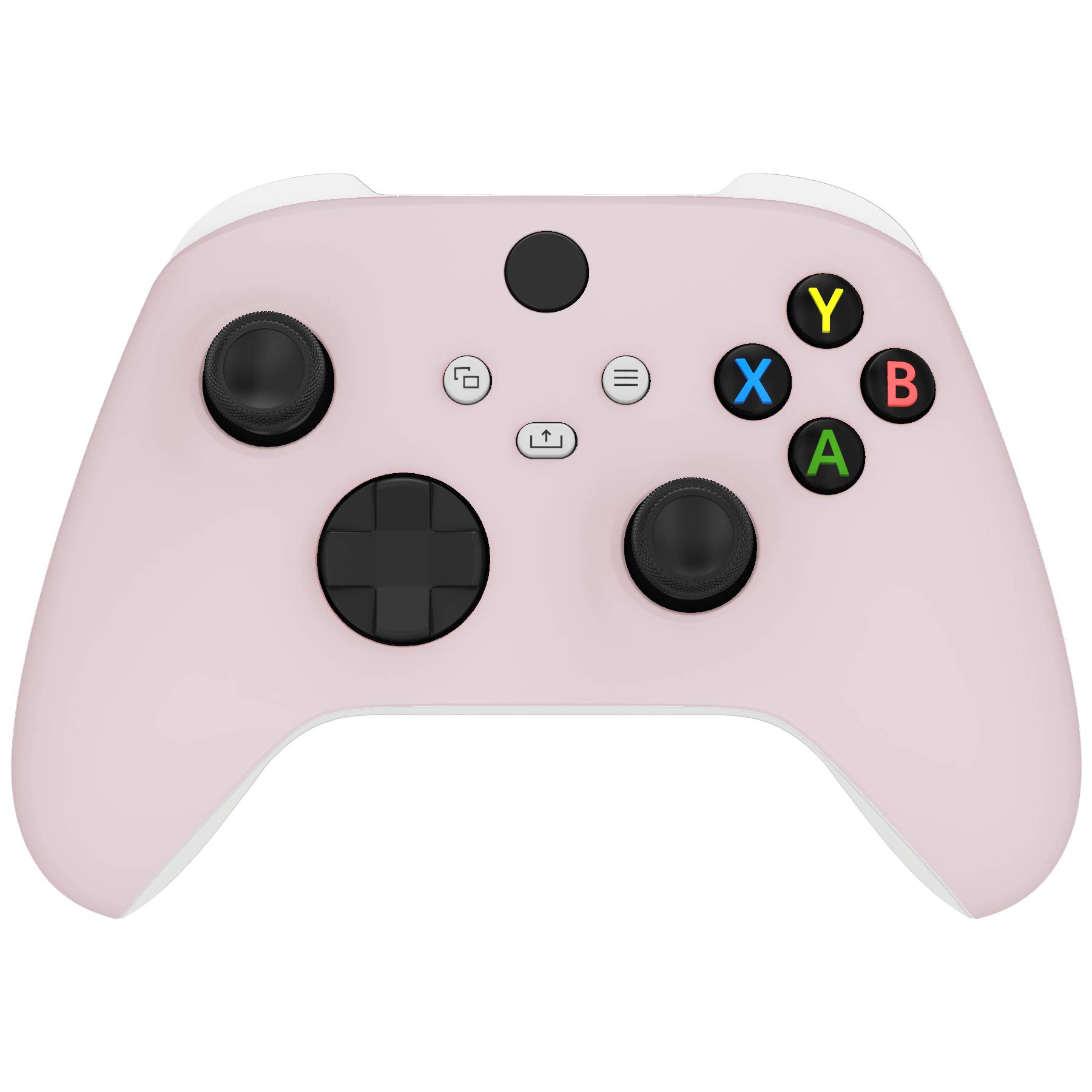 eXtremeRate Replacement Shell for Xbox Series X & S Controller - Personalized Upgrade - Cherry Blossoms Pink Custom Case Faceplate Cover for Xbox Core Wireless Controller [Controller NOT Included]