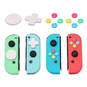 d-pad button cap set for nintendo switch joy-con, switch button pad