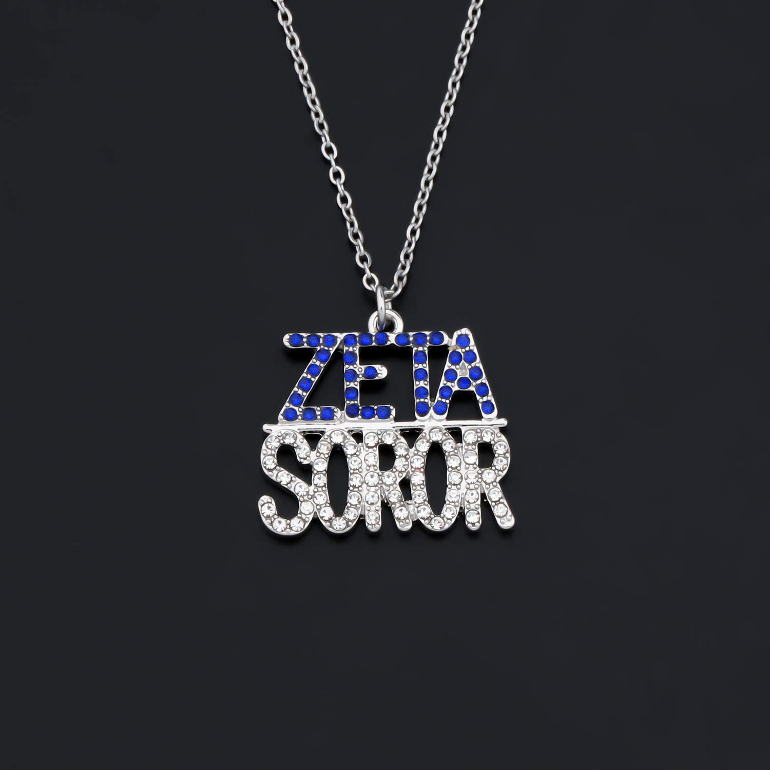 CENWA Sorority Zeta Soror Necklace 1920 Greek Sorority Jewelry Gift (Zeta Soror N)