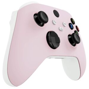 eXtremeRate Replacement Shell for Xbox Series X & S Controller - Personalized Upgrade - Cherry Blossoms Pink Custom Case Faceplate Cover for Xbox Core Wireless Controller [Controller NOT Included]