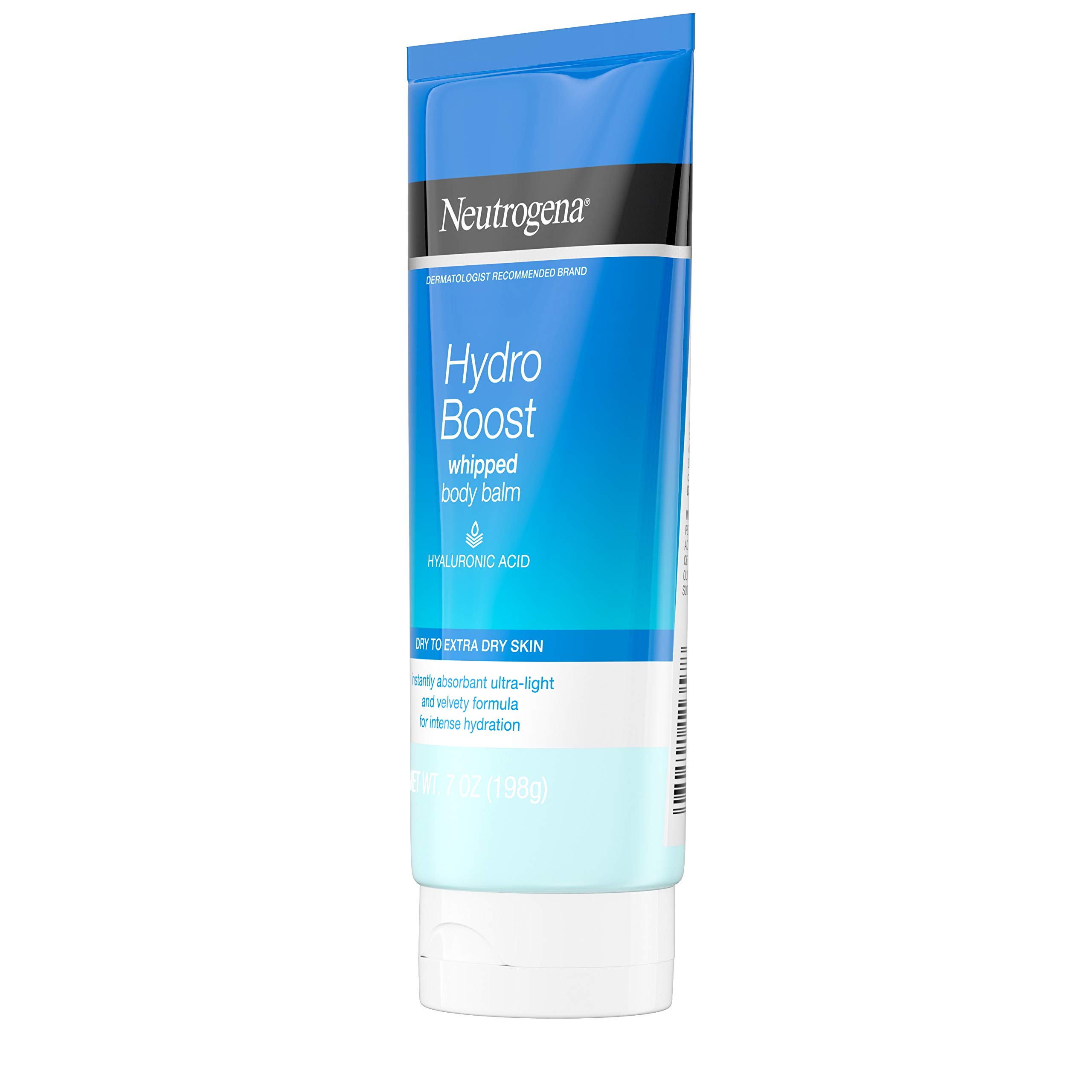 Neutrogena Hydro Boost Whipped Body Balm with Hydrating Hyaluronic Acid for Dry to Extra Dry Skin, Lightweight & Non-Greasy Daily Moisturizing Balm, 7 oz 1 ea (Pack of 3)